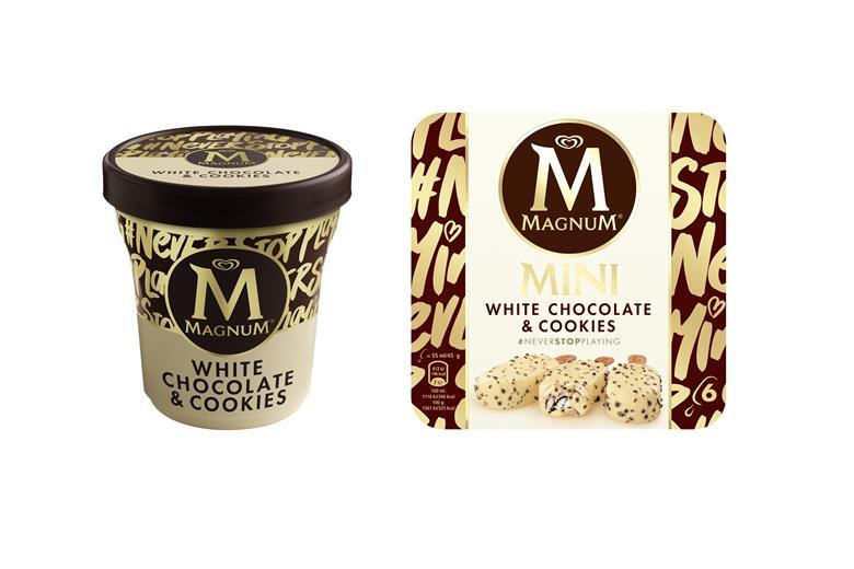 Magnum combines white chocolate and cookies | Product News ...
