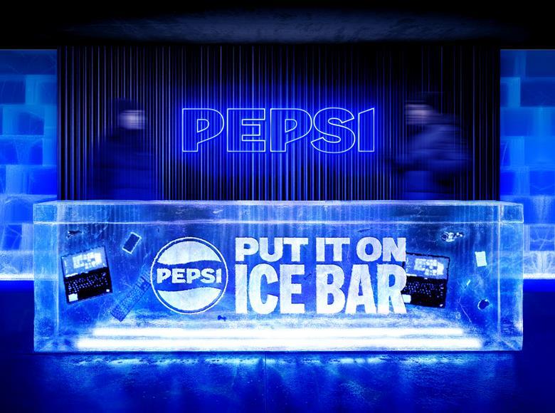 Pepsi Max ice bar pop-up opens at Westfield White City December ...