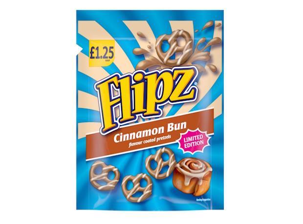 Cinnamon Bun flavour added to Flipz range | Product News | Convenience ...