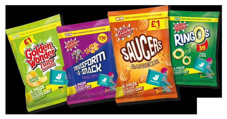 Golden Wonder teams up with Deliveroo for on-pack promotion | Product ...
