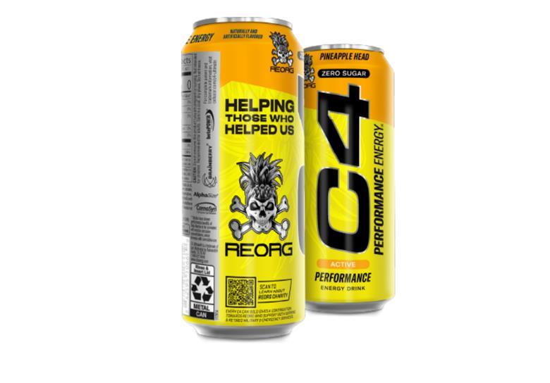 C4 partners with REORG to release limited edition energy drink ...